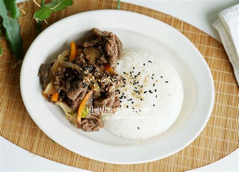 소불고기 덮밥 레시피 한그릇요리 소불고기 덮밥 레시피 한그릇요리