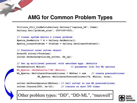 Ppt Ml A Multilevel Preconditioning Package Powerpoint Presentation Id2964628