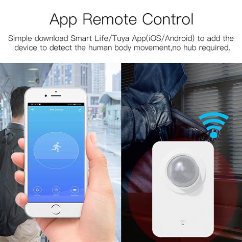 WiFi PIR Motion Sensor Human Detector SLS Smart