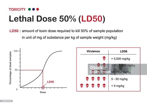 Toxicology Diagram Explain The Lethal Dose 50 Or Ld50 For Measure