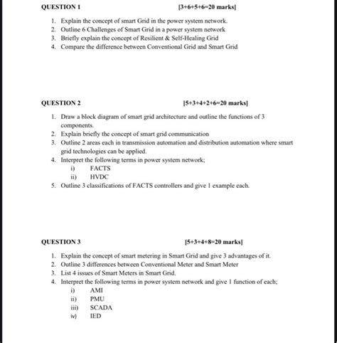 Solved Question 1 365620 Marks 1 Explain The Concept