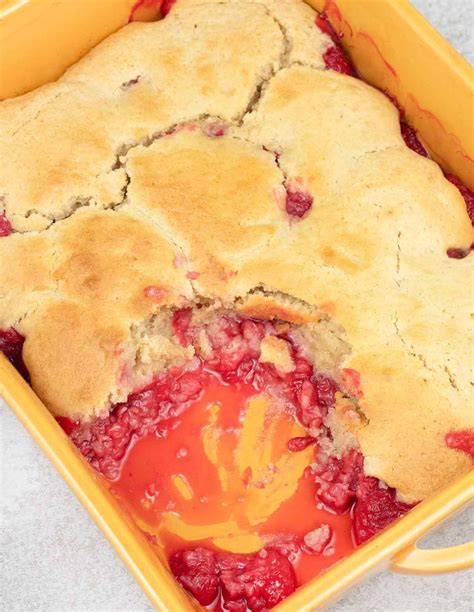 Raspberry Cobbler Recipe Tale
