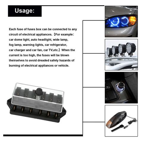 Way Blade Fuse Box Distribution Panel Board Property Room