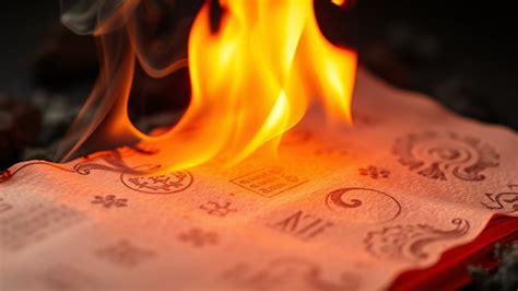 Burning Paper Spiritual Meaning Symbolism Insights