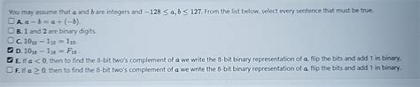 Solved You May Assume That A And B Are Integers And Chegg Com
