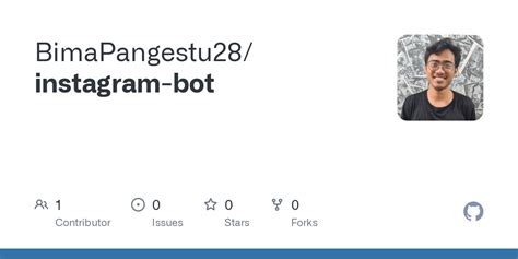 Github Bimapangestu28instagram Bot