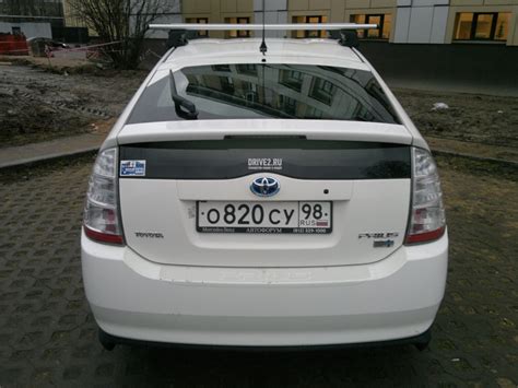 багажник — Toyota Prius (20), 1,5 л, 2006 года | аксессуары | DRIVE2