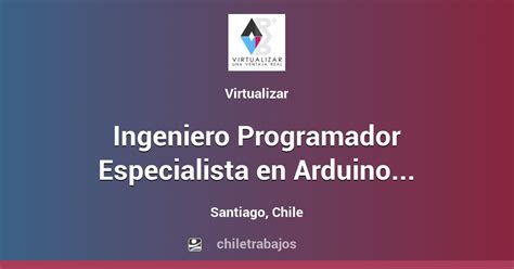 Ingeniero Programador Especialista En Arduino Para Interfaces De