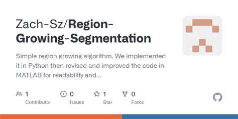 Github Zach Szregion Growing Segmentation Simple Region Growing Algorithm We Implemented It
