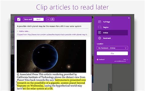 OneNote Web Clipper Download