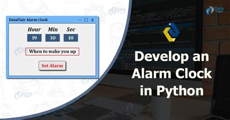 Python Project For Beginners Alarm Clock With GUI Source Code Included DataFlair