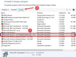 Microsoft Visual C Runtime Library Error Solved
