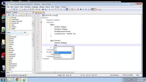 Learn To Create An HTML And CSS Transition Dropdown Menu Part Business Technology And