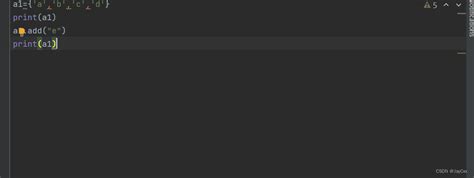 Python 集合的基本操作python集合操作 Csdn博客