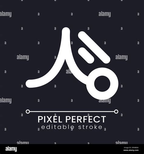 Animation Pixel Perfect White Linear Ui Icon For Dark Theme Stock Vector Image And Art Alamy