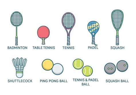 Squash Racket Vector Art Icons And Graphics For Free Download
