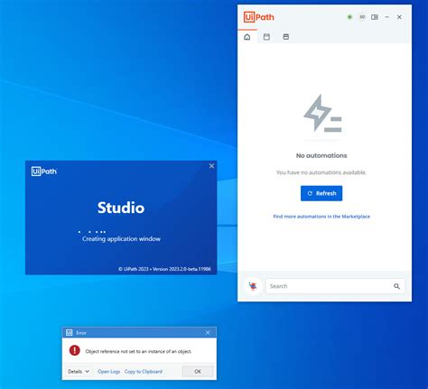 Error Message While Opening Uipath Studio Uipath Community Forum