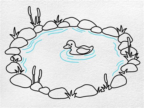 Draw A Pond Helloartsy