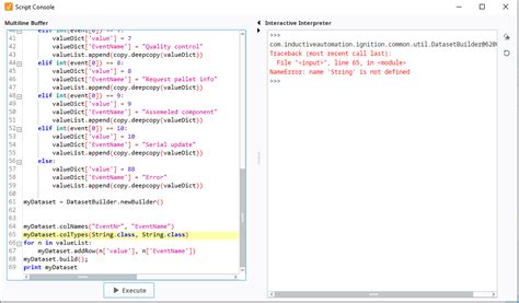 Adding Multiple Columns To A Dataset Ignition Inductive Automation