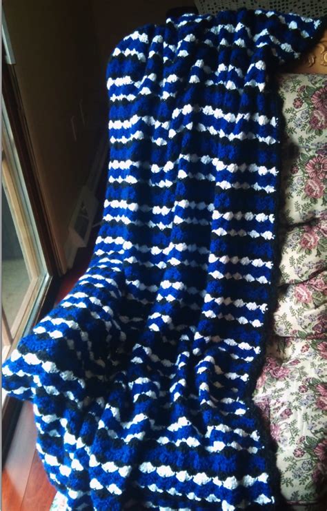 Simple Shell Afghan Crochet Pattern