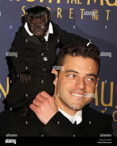 New York New York Usa 11th Dec 2014 Actor Rami Malek And Dexter