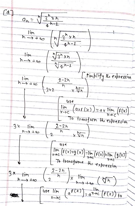 [solved] determine whether each sequence converges or diverges if it