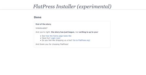 How To Install Flatpress Cms On Ubuntu 1804