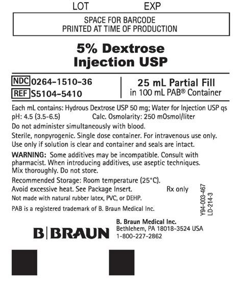 Dailymed Dextrose Injection Solution