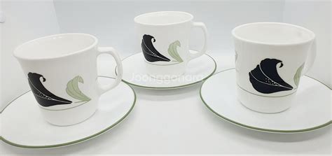 빈티지 코닝 커피 머그잔소서 3셋트 일괄 식기컵텀블러 중고나라