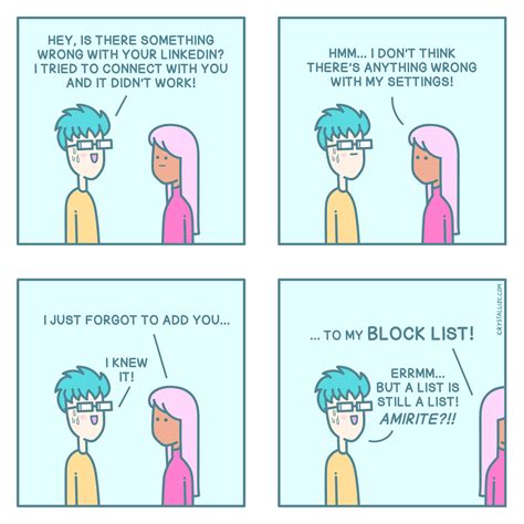 Professional Networking Developer Comics Crystallize