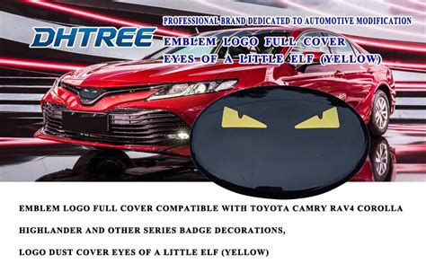 Dhtree Emblem Logo Full Cover Compatible With Toyota Camry
