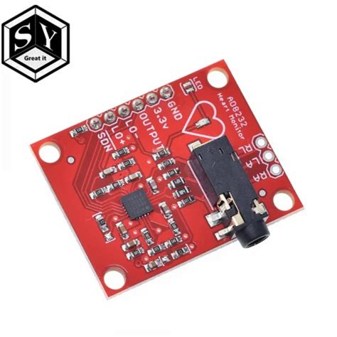 Ecg Module AD8232 Ecg Measurement Pulse Heart Ecg Monitoring Sensor Module Kit For Arduino