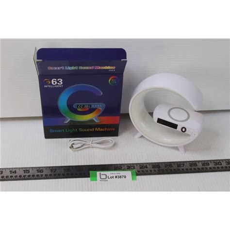 Smart Light And Sound Machine Wcharging As Is