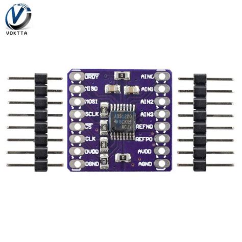 New Cjmcu 1220 Ads1220 Adc Spi Low Power 24 Bit Analog To Digital Converter Module Shopee