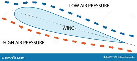Bernoulli Principle Infographic Diagram With Example Cartoon Vector 245934731