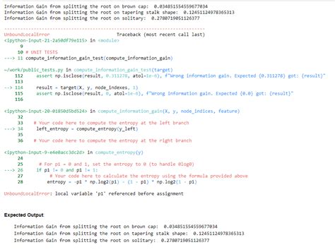 Error In The Testing Code Of Last Assignment Of Week 4 Advanced