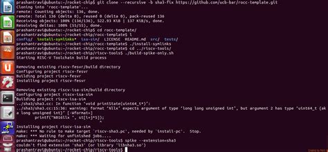Unable To Build The Rocc Template For Riscv Spike Sha3 Extension Not