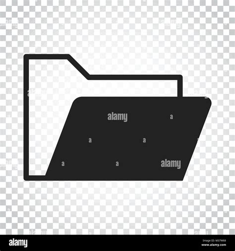 Folder Document Flat Vector Icon Archive Data File Symbol Logo