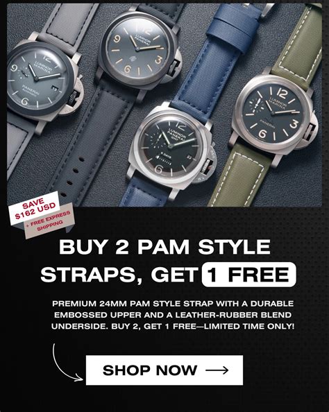 Pam Style Watch Straps Global Shipping Artem Straps