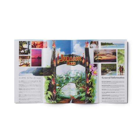 Jurassic Park Welcome Map Academy Museum Store