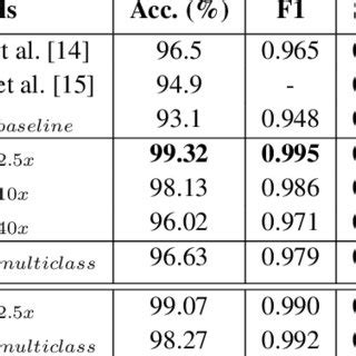 The Results From The Patch Wise Classification On The Validation And Download Scientific