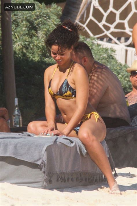 Alisha Wainwright Enjoys A Sun Filled Getaway In Tulum Aznude