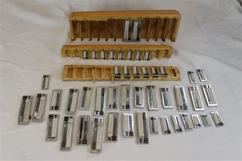 Soviet Bayan Bass Reed Blocks For B System 120 Bass Bayan Reverb