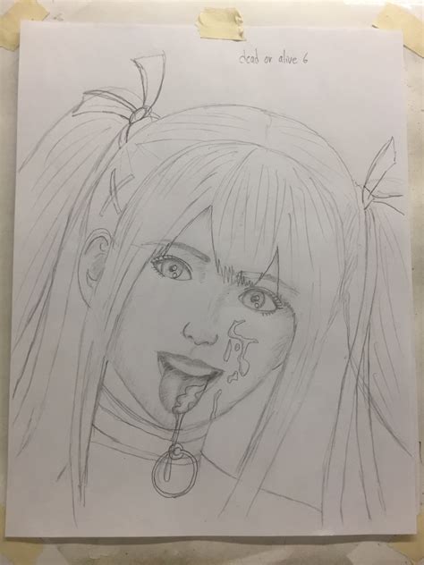 Marie Rose Dead Or Alive Hentai Drawing Hentai