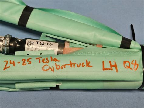 2024 Tesla Cybertruck Left Lh Driver Side Upper Roof Curtain Airbag Oem