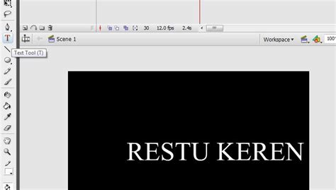 Tutorial Flash Cs3 Shape Tween Gudang Ilmu