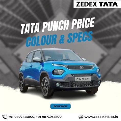 Tata Punch Price December Offer 2022 Colour And Specs Zedex Tata