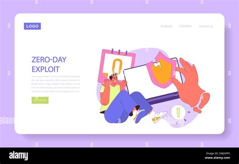 Zero Day Exploit Concept Anxious User Realizes The Countdown As