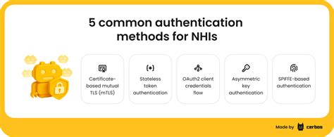 5 Common Authentication Methods For Nhis Cerbos