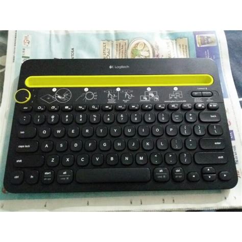 Bluetooth Logitech Keyboard Computers Tech Parts Accessories Computer Keyboard On Carousell